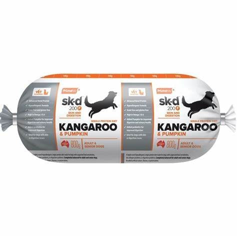 DOG ROLLS PRIME 100 KANGAROO & PUMPKIN – Keysbrook Produce